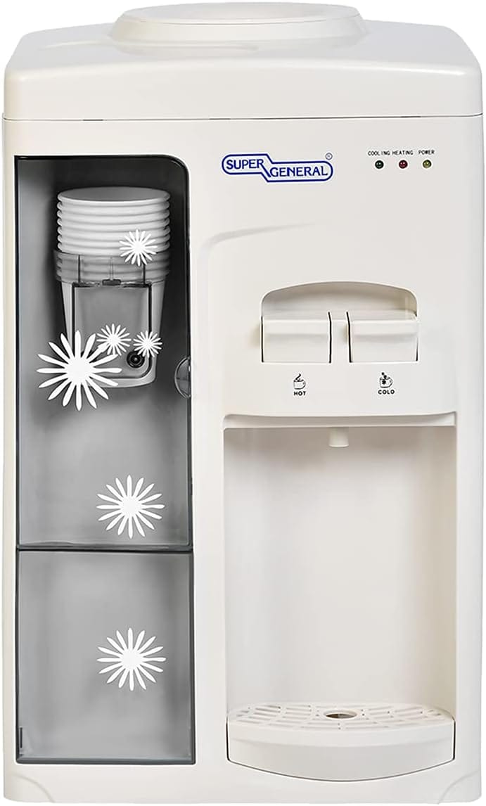 Super General Counter-top Hot and Cold Water Dispenser, Water
