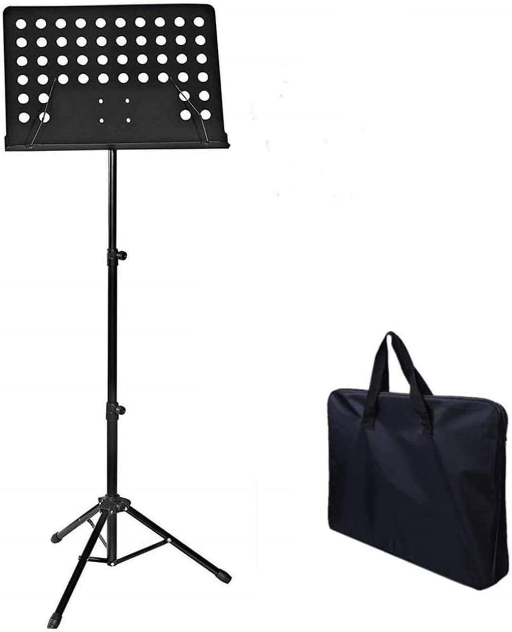 Mike Music Stand Portable Foldable Height Adjustable Instrument