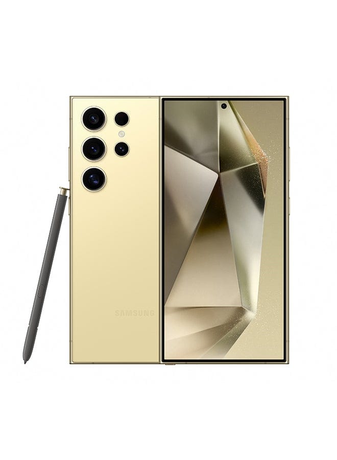 S24 Ultra 256GB Single Sim + e sim Titanium Yellow