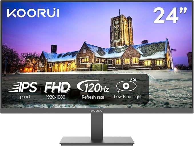 KOORUI E2411H / 24” / ıpş/ FHD / 120HZ / GAMİNG MONITOR