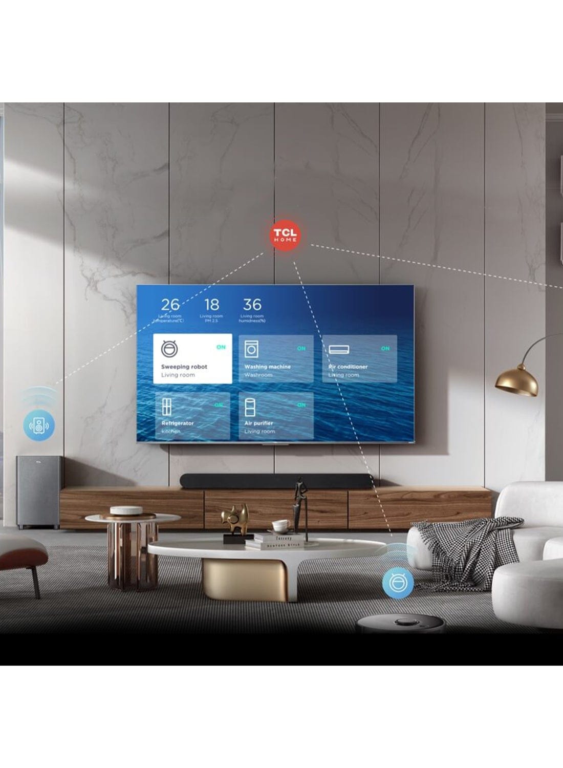 85 Inch QLED, 60Hz, Google TV, Dolby Atmos, Game master, AiPQ processor ...