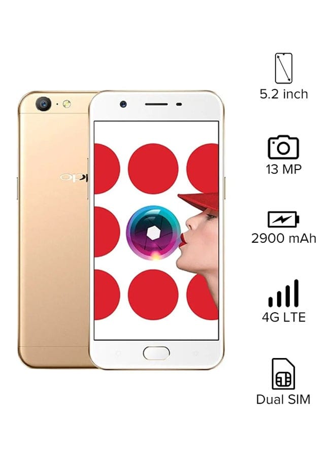 A57 Dual SIM Gold 32GB 3GB RAM 4G LTE
