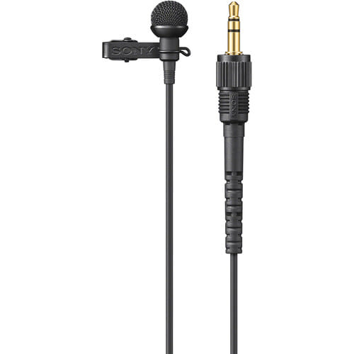 Sony Lavalier Microphone 3.5MM For Creators and Pro Video Applications ...