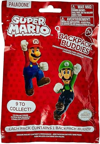 Paladone - Super Mario Backpack Buddies Keychain